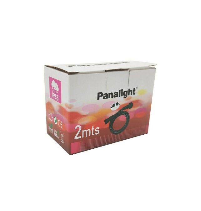 Cable alargador de 2 metros solo compatible con focos solares Vtac